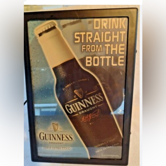 Other | Vintage Original Guinness Draught Light Up Beer Sign | Poshmark
